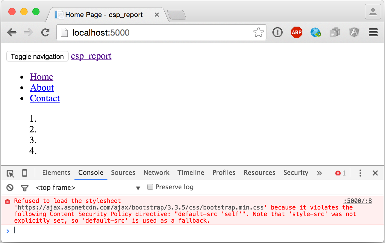 Implementing Content Security Policy CSP In ASP NET Core
